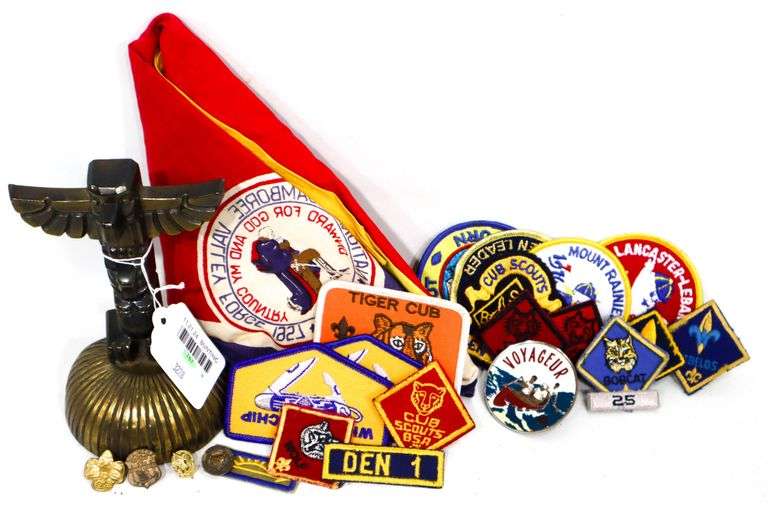 Vintage Boy Scout Patches and More: Whittling Chip, Cub Scouts Den ...