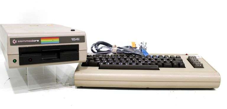 Commodore Model 64 8-bit Home Computer Introduced in 1982- and ...