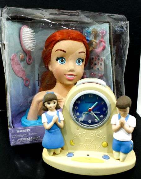 Soundesign 3126W Prayer Alarm Clock - and - Disney The Little Mermaid ...