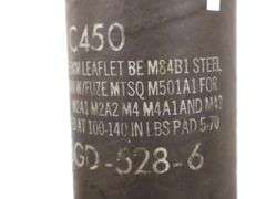 INERT , 105mm Artillery Howitzer Round , Leafleting , with casing and ...