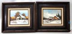 Winter Landscapes on Canvas by Robert Lewis Sutherland (R. Sutherland ...