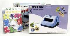 Xyron Model 505 Sticker Maker / Laminator - and - Xyron Scrapbook Kit ...