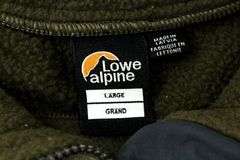 Lowe Alpine Fleece Shirt - Made in Latvia. New with Tag - Size Large ...
