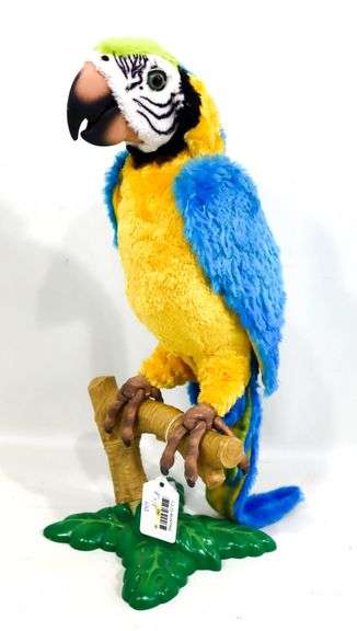 FurReal Friends Parrot Squawker McCaw by Hasbro Toys Pawtucket RI Circa ...