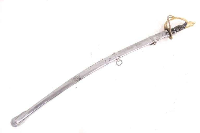 US Civil War Model 1860 Light Cavalry Sword by Ames Mfg. Co. With ...