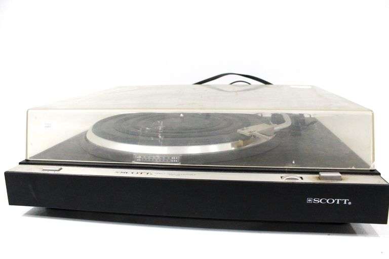 Scott Model PS-68 Turntable Made in Japan - Bunting Online Auctions
