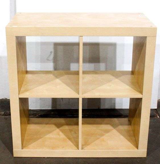 Four-Cubby Shelf Unit - 31 x 16 x 31 - Bunting Online Auctions