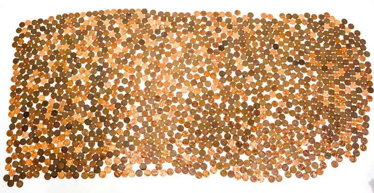 Uncirculated Lincoln Memorial pennies , 1960 - 1990 , "P" , "D" and "S ...