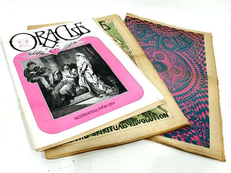 California counter culture Gold , The San Franscio Oracle , Pulp paper ...