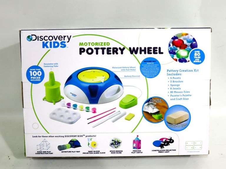 Discovery Kids Motorized Pottery Wheel - Bunting Online Auctions