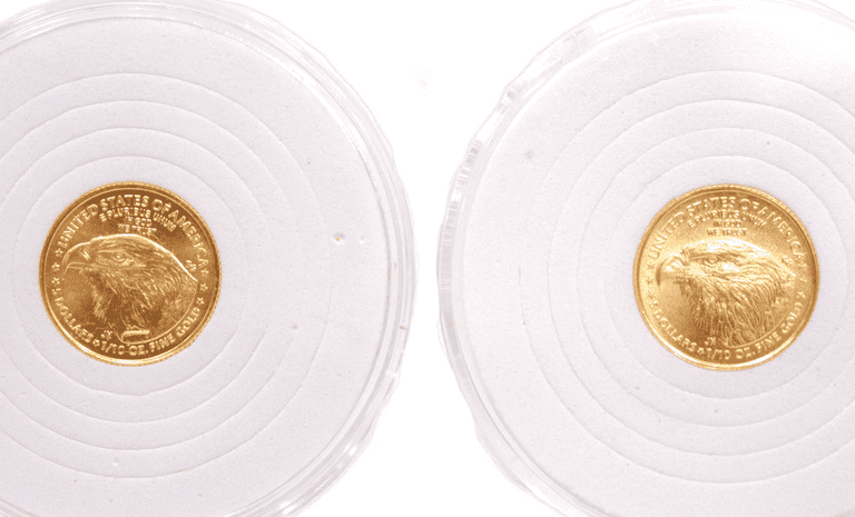 TWO COINS , 2022 American Liberty $5 gold eagle , 2 coins for a total ...