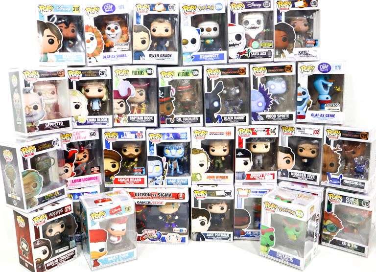 Funko POP Collection - Disney , Pokemon , Villains , Pinocchio & More ...