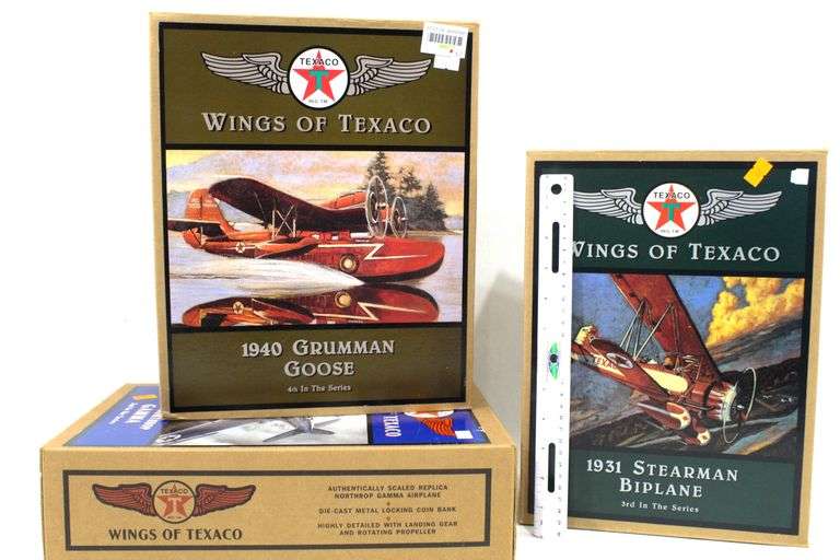 Wings of Texaco Model Airplanes - Bunting Online Auctions