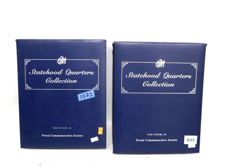 Statehood quarters collection from the Postal Commemorative society ...