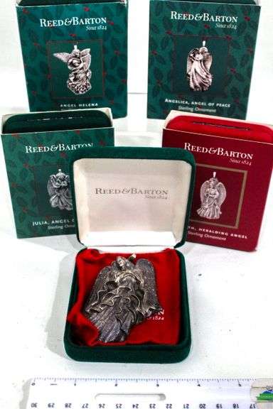 Sterling Angel Ornaments by Reed & Barton - Sophia / Helena / Elisabeth ...