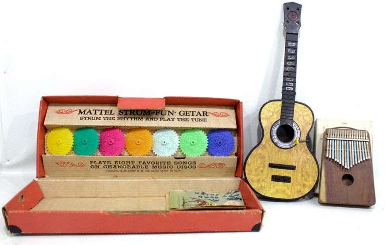 Hugh Tracey Kalimba African Musical Harp Instrument - and - Mattel ...