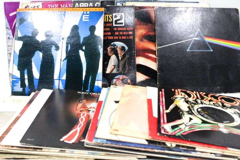 Vintage Record Albums: Abba, Tony Orlando, Disco, Manhattan Transfer ...
