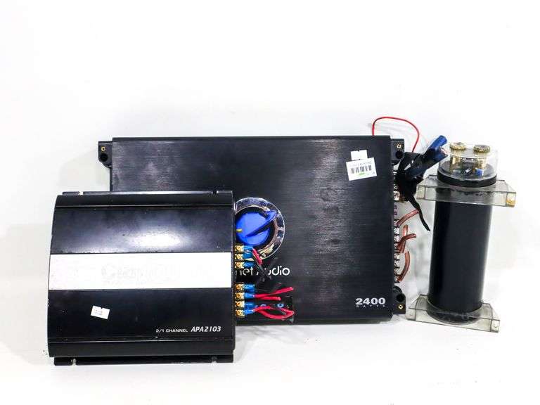 Clarion Power Amplifier APA2103 - and - More - Bunting Online Auctions