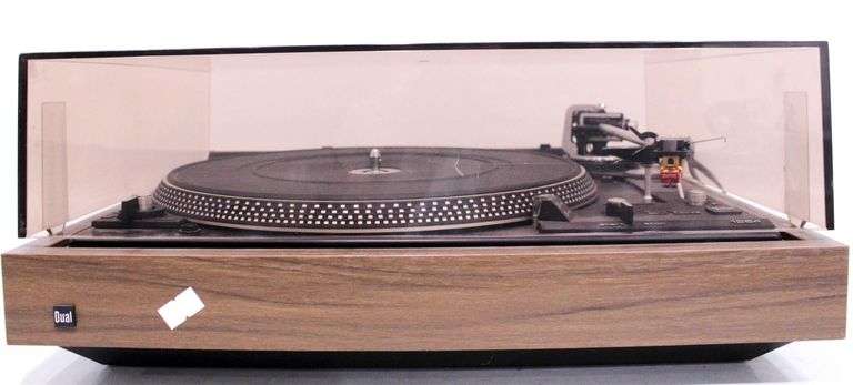Dual 1264 Belt Drive Turntable Cartridge / Dust Cover - Bunting Online ...