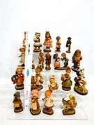 Numbered Limited Edition ANRI Design Valentine Hand Carved Figurines ...