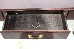 Console Table - Three Drawer. 48x12x30 - Bunting Online Auctions