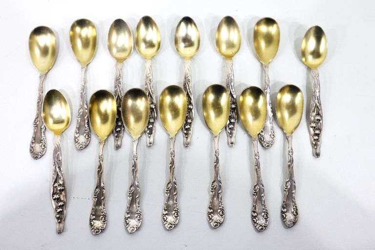 Sterling Silver Flatware , Small Spoons , 164 Grams total weight ...