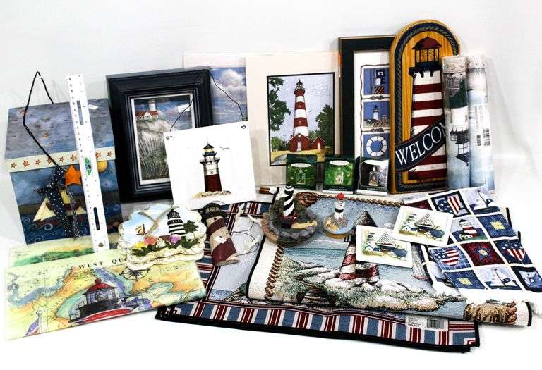 Lighthouse - Decor Collection: See Photo for List of Items. - Bunting ...
