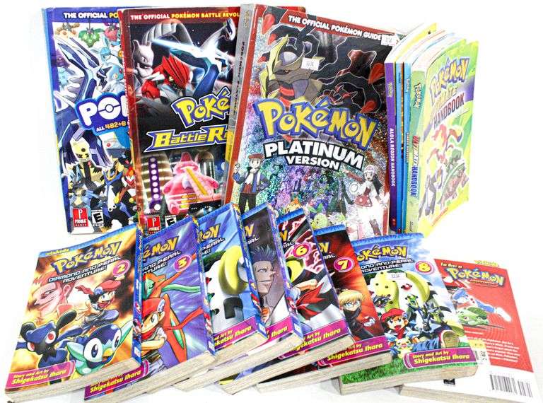 Pokémon Guidebooks and Books Collection - Bunting Online Auctions