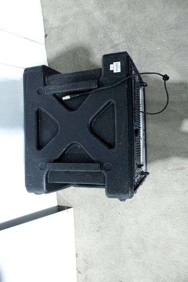 Portable Rack Loaded with: Crest Audio CD 3000 Professional Power ...