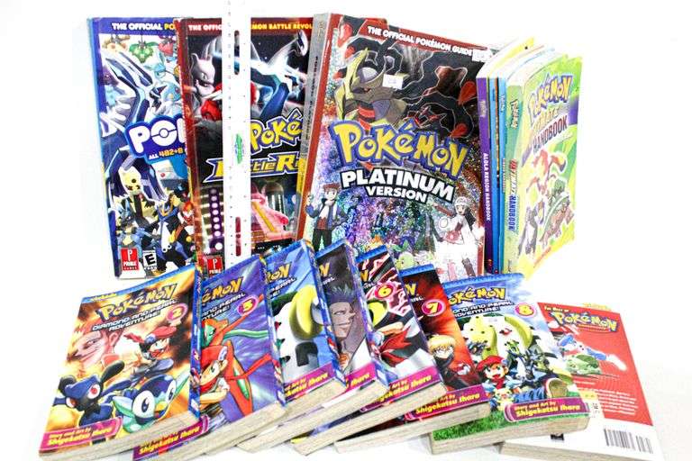 Pokémon Guidebooks and Books Collection - Bunting Online Auctions