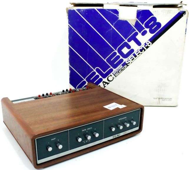 Vintage TEAC Select 8 System Selector - Bunting Online Auctions