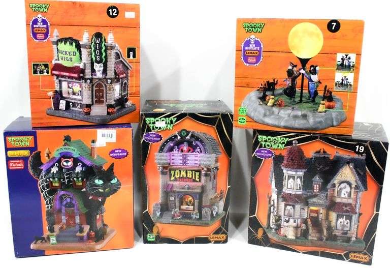 Lemax Spooky Town Collection - New Nouveauté Spooky Decorative ...