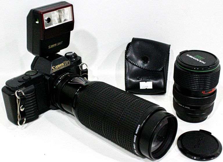 Cannon T50 Programmed Automation Automatic Film Transport Camera with ...