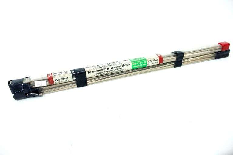 Brazing Rods - Variety of Size and Manufacturer - Bunting Online Auctions