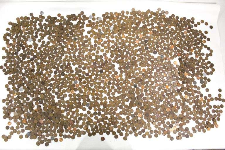 Wheat Pennies ( Lincoln Cents ) , 2000 + coins , Consignert reports ...