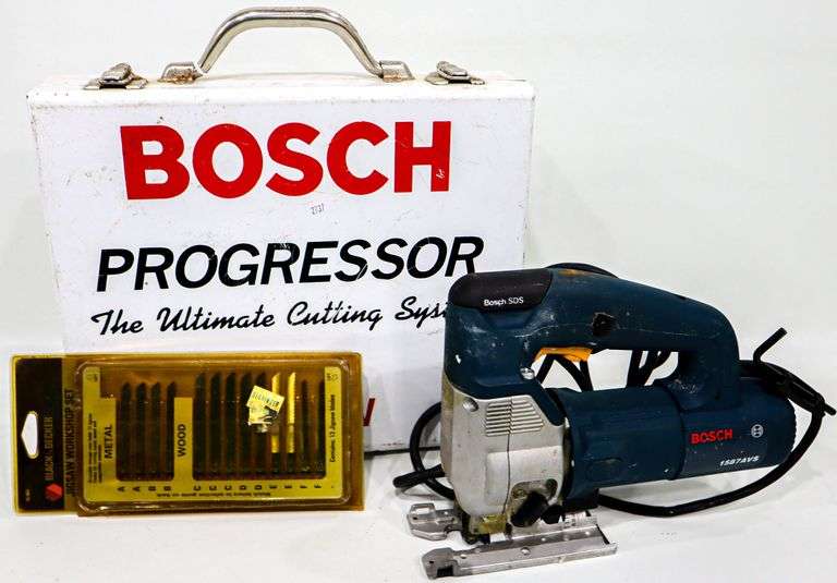 BOSCH SDS (1587AVS) Progressor The Ultimate Cutting System Jigsaw with ...