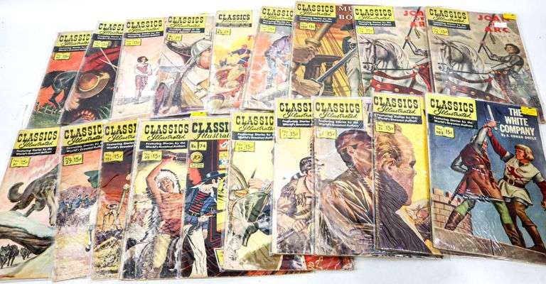 Vintage Classics Illustrated Comics Includes: #64 Treasure Island by ...