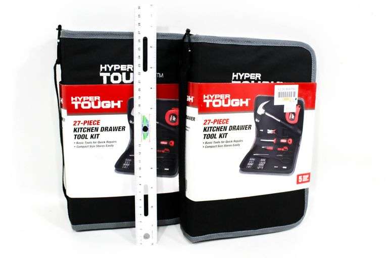 Hyper Tough Kitchen Drawer Tool Kit - Two - Bunting Online Auctions