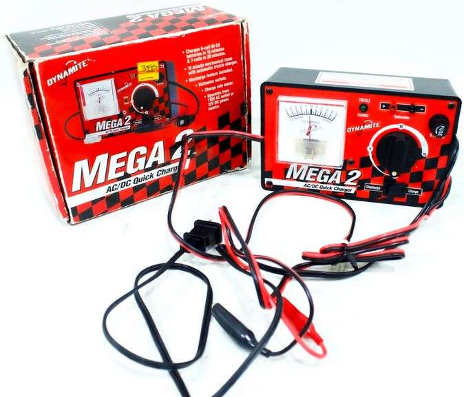 Mega 2 AC/DC Quick Charger with Box - Bunting Online Auctions