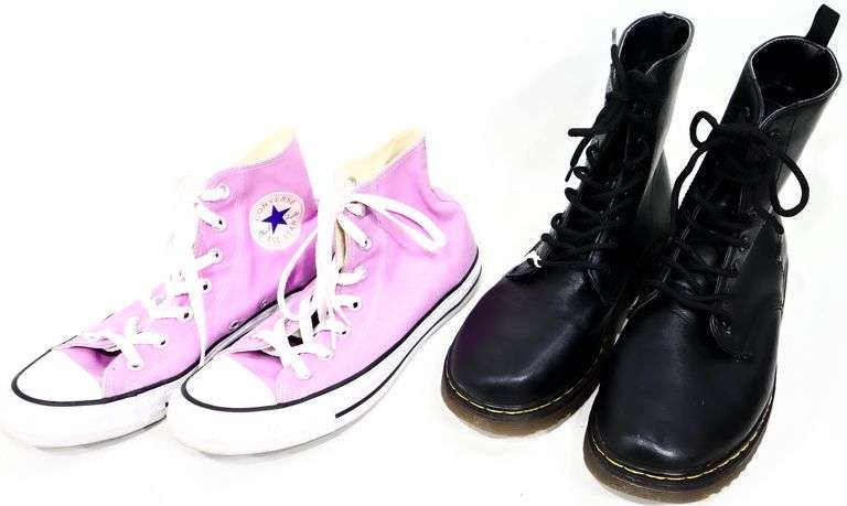 Converse Lavender All Star High Top Chuck Taylor Men's Size 6 / Women's ...