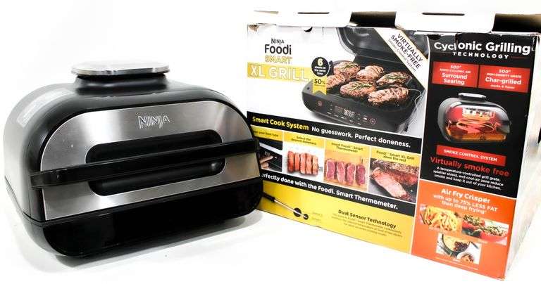Ninja Foodi Smart XL Grill. Model: FG550 S5 T6 U - Bunting Online Auctions