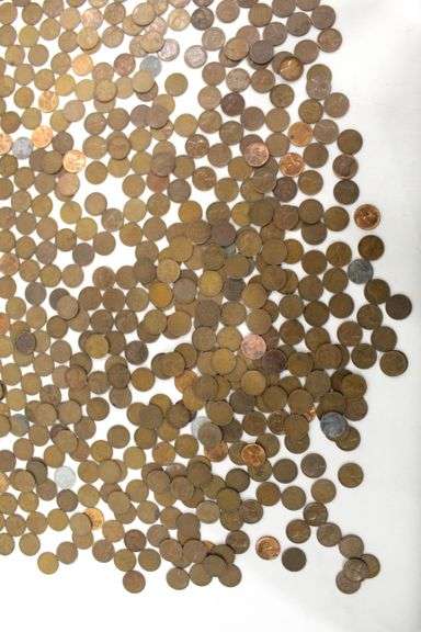 Wheat Pennies ( Lincoln Cents ) , 2000 + coins , Consignert reports ...