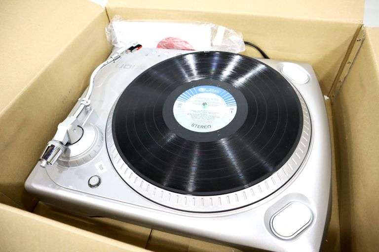Ion USB Turntable ITTUSB to Digitize Vinyl Record Collections - Bunting ...