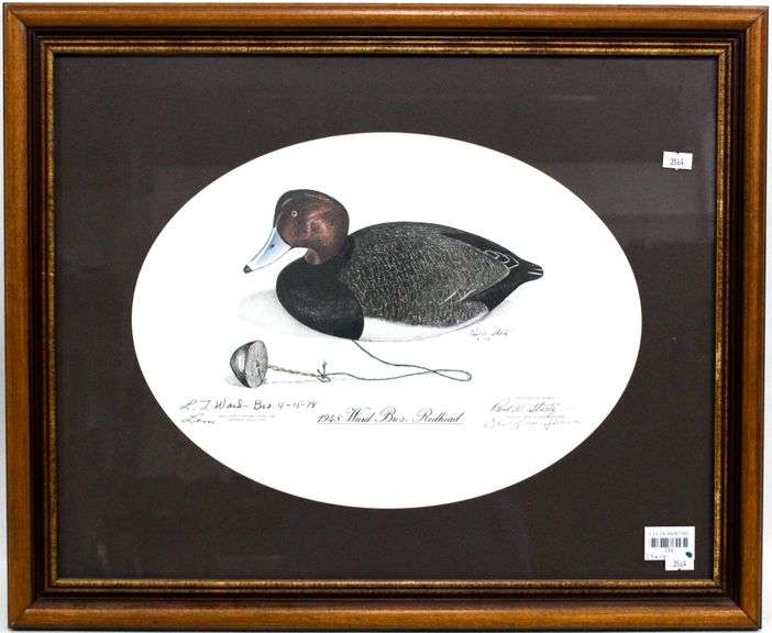 "1948 Ward Bros. Redhead" by Paul Shertz ©1978 - Signed and Dated Art ...