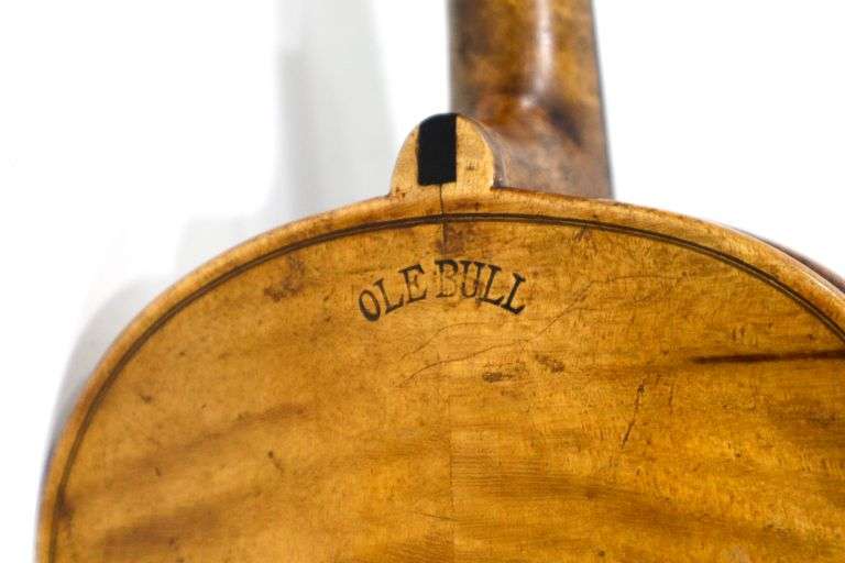 Vintage Violin Marked "Ole Bull" - Ole Bull (Norwegian, 1810-1880) was ...