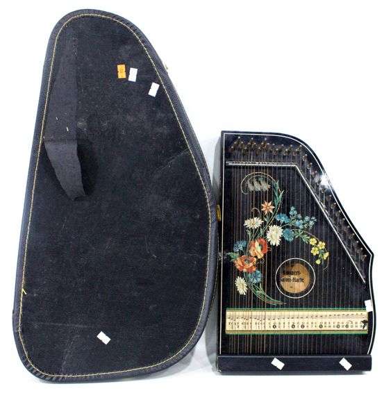 Vintage 1960s Jubeltone "Konzert Salon Harfe" Germany Autoharp Zither ...