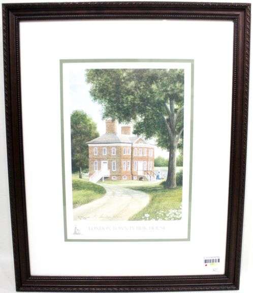 London Town Publik House by T. Fowler - Signed and Dated 1989 Numbered ...