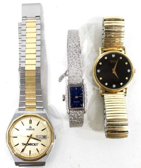 Watch Collection: Seiko Quartz 570008 Base Metal , Lorus Monroe Y143 ...