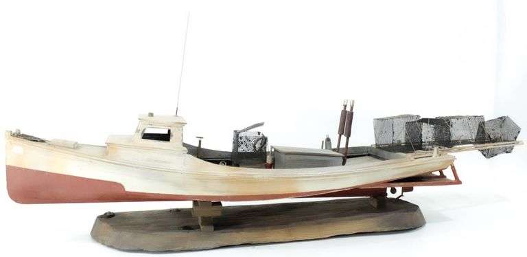 Chesapeake Bay Crab Boat , Hand crafted Museum quality replica made by ...