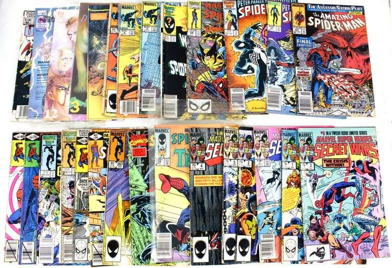 Marvel Comic Book Collection: Spider-Man vs. Venom , Thor , Super ...